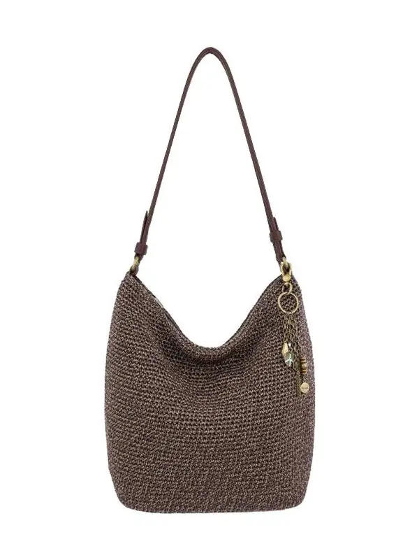 THE SAK Sequoia Leather Hobo Bag - Nutmeg Static