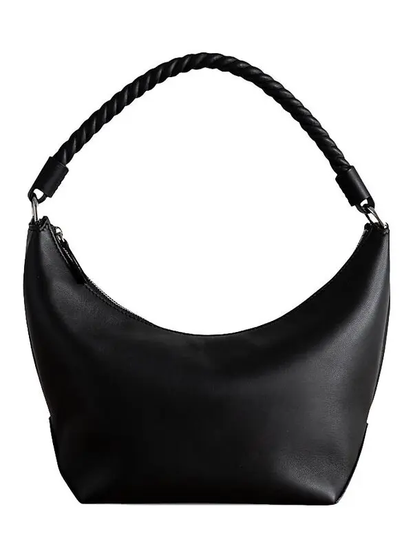 Jenni Kayne Crescent Shoulder Bag - Black