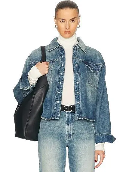 GRLFRND Michaela Denim Shirt - Jackson