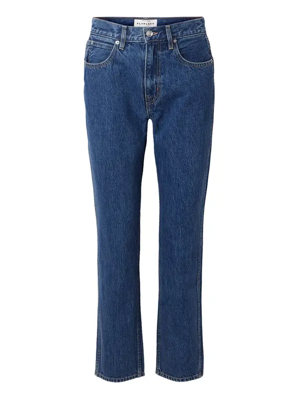 SLVRLAKE Virginia High-rise Slim-leg Jeans - Blue