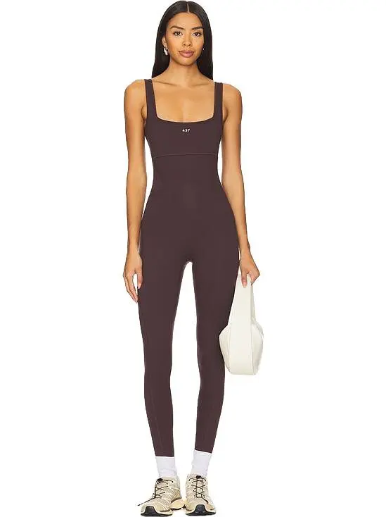437 The Curve Onesie - Espresso