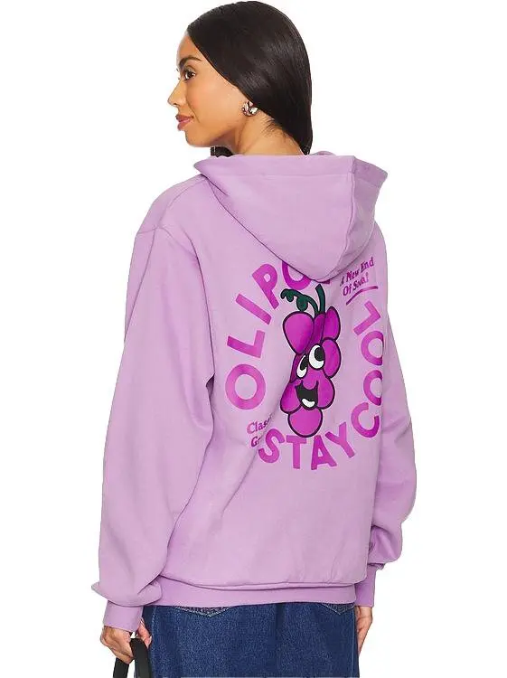 STAY COOL X Olipop Classic Grape Hoodie - Lavender