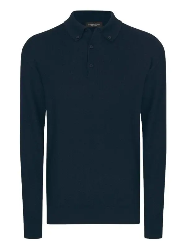 Stefano Ricci Three-button Polo Shirt - Blue