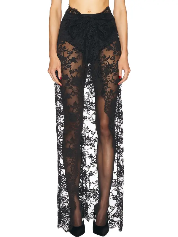 Dolce & Gabbana Lace Skirt - Nero