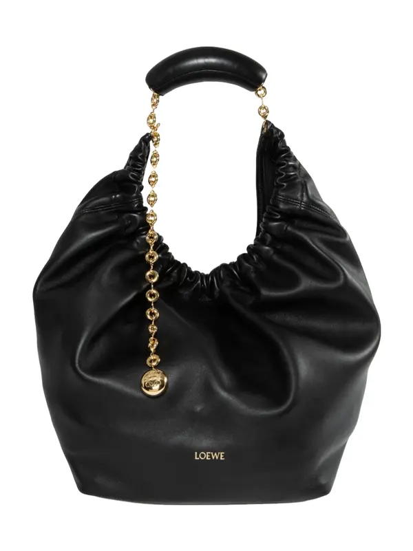 Loewe Medium Squeeze Shoulder Bag - Black