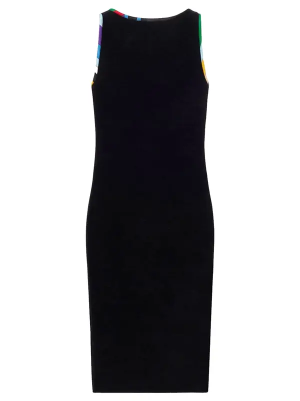 Emilio Pucci Boat-neck Dress - Black