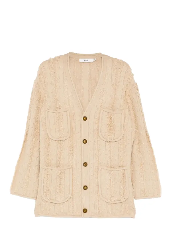 B+AB Oversized Cardigan - Neutrals