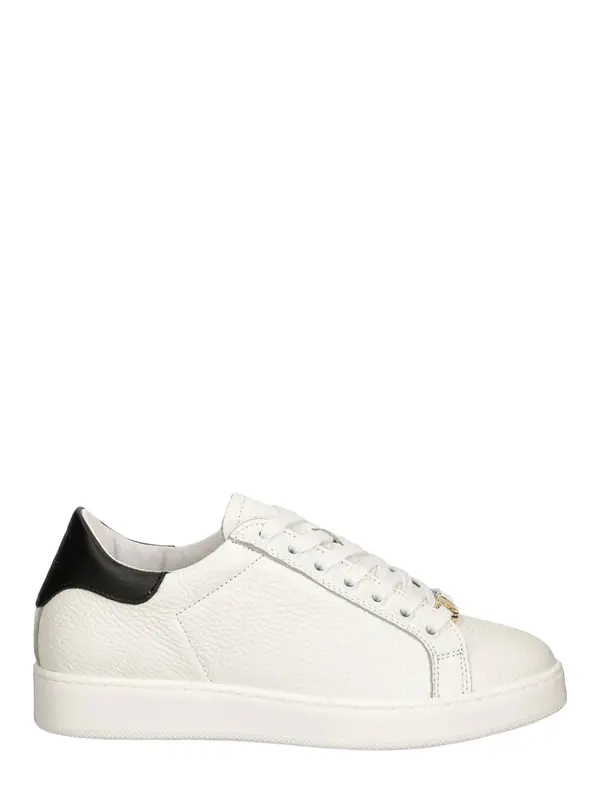 TWINSET Leather Sneakers - White