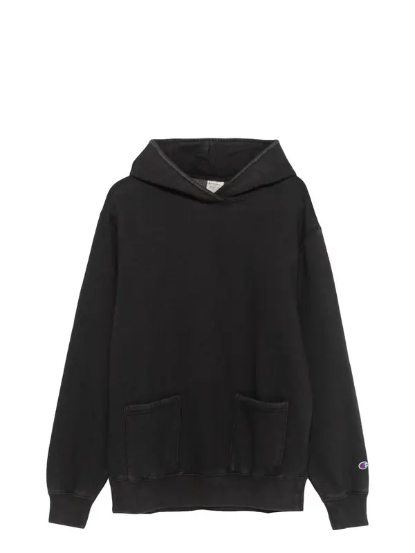 Champion Patch-pockets Hoodie - Black