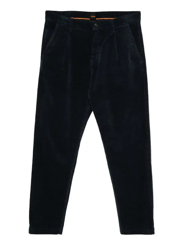 BOSS Corduroy Trousers - Blue