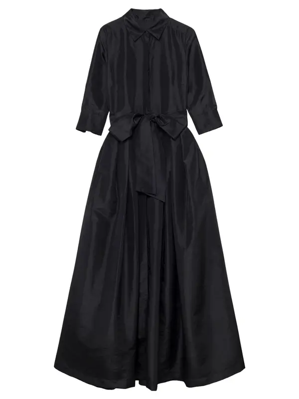 Simkhai Julip Maxi Shirt Dress - Black