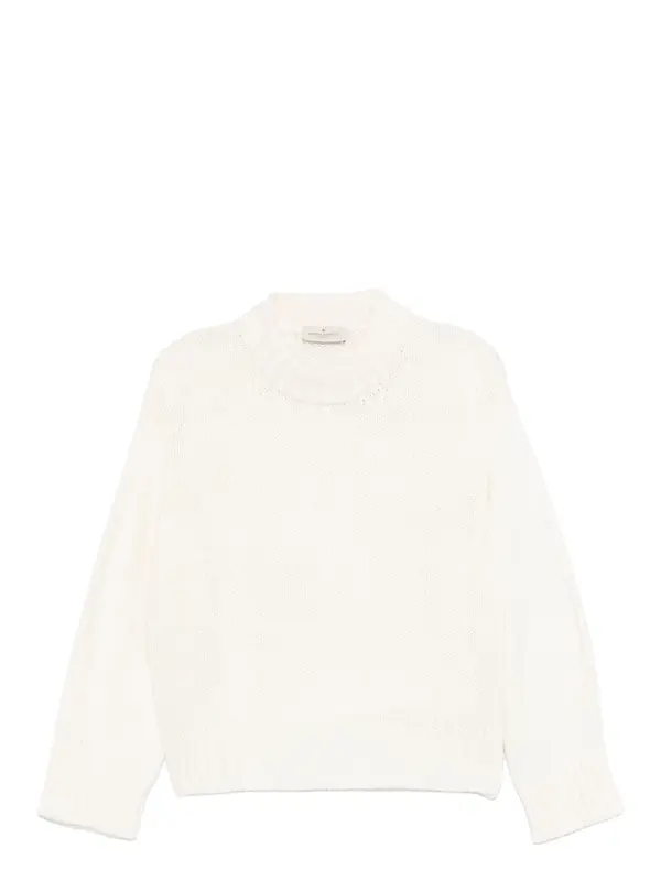 Bruno Manetti Cashmere Sweater - White