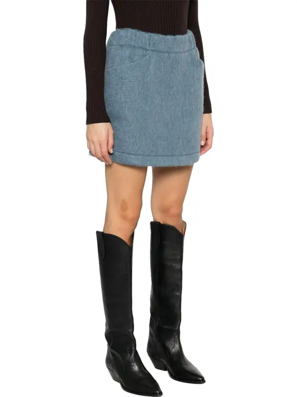 THE M Grenada Mini Skirt - Blue