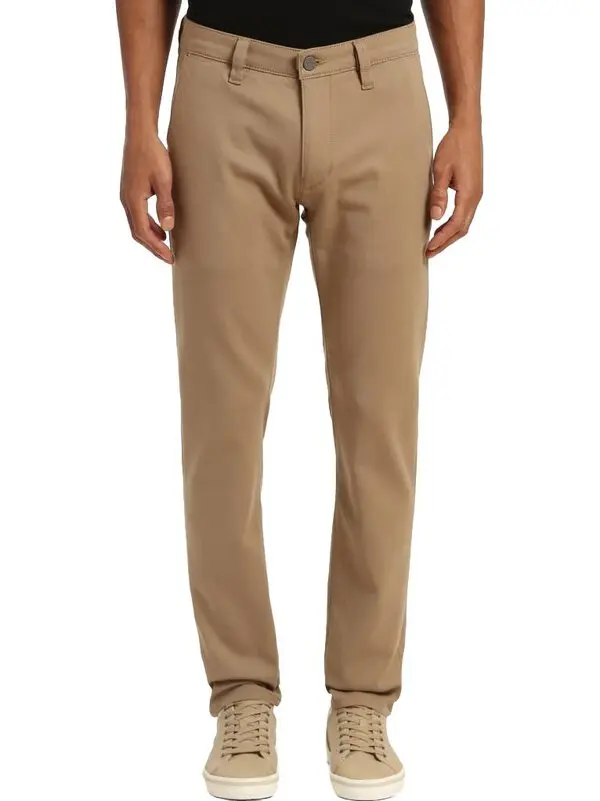 34 Heritage Charisma Relaxed Fit Straight Leg Chinos - Khaki High - Flyer