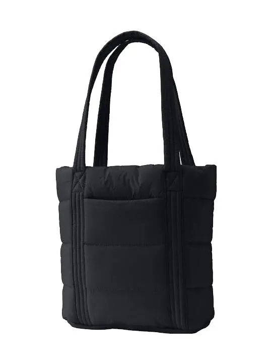 LANDS' END Wanderweight Ultralight Packable Tote Bag - Black