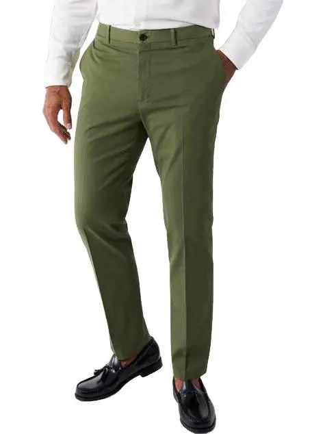 Robert Talbott Douglas Chino Pant - Dark Olive