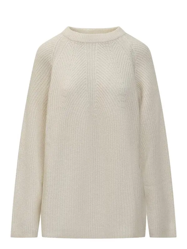 Loulou De Saison Kawa Ivory Cashmere Knit - White