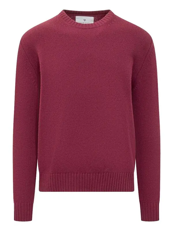 SEVEN GAUGE Merino Jersey Sweater - Purple