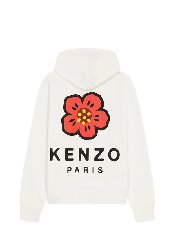 Kenzo X Nigo Boke Flower Oversized Hoodie - White