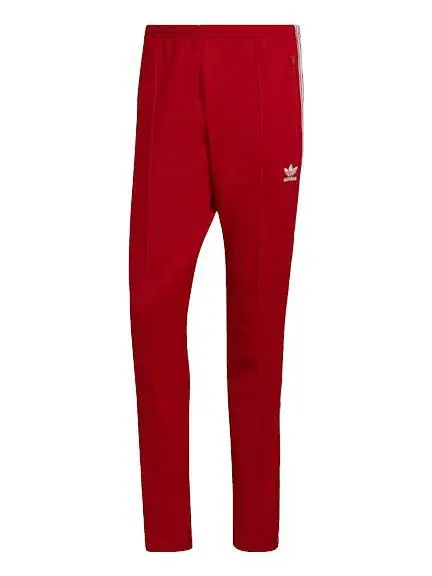 Adidas Adicolor Classics Beckenbauer Track Pants - Better Scarelet Red/white