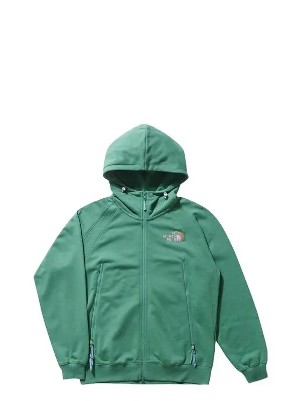 The North Face X Clot Full Zip Relaxed Fit Hoodie - Green