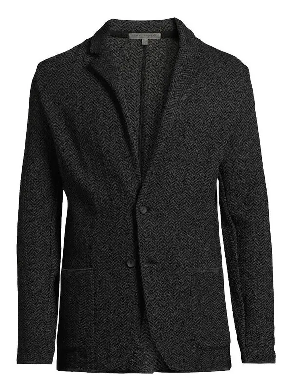 Robert Barakett Fortezza Wool Sport Jacket - Black