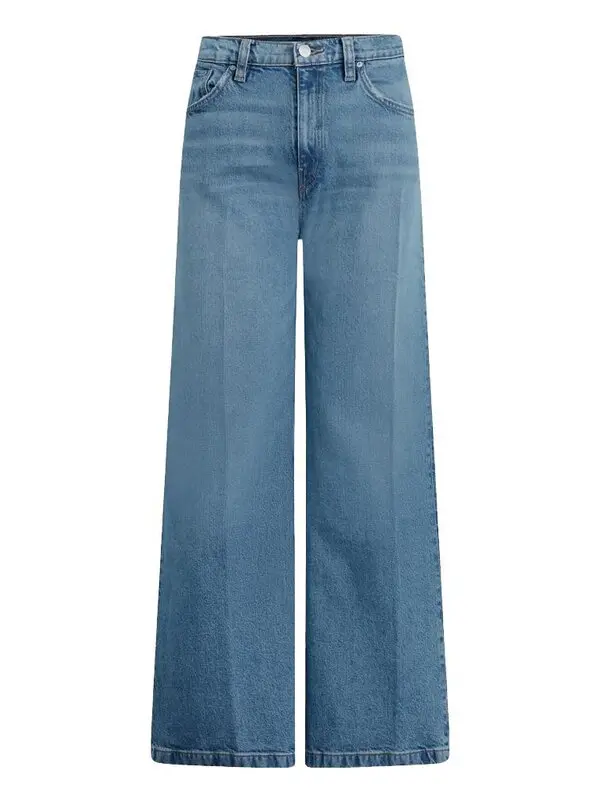 Hudson Jeans Jodie High-rise Wide-leg Jeans - Goddess