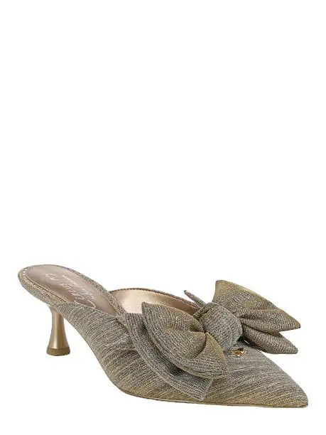 CIRCUS NY BY SAM EDELMAN Circus Ny Fiona Pointed Toe Mule - Soft Gold