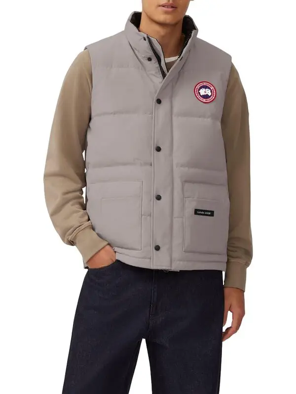 Canada Goose Freestyle Water Repellent Down Puffer Vest - Limestone