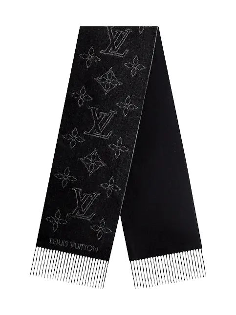 LOUIS VUITTON Mahina Flight Mode Scarf - Black