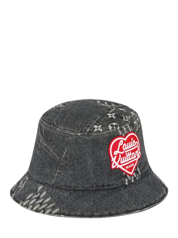 LOUIS VUITTON X Nigo Made Bucket Hat - Black