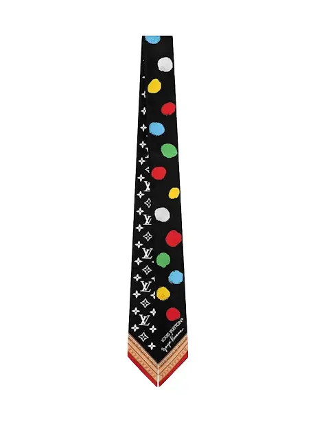LOUIS VUITTON X Yayoi Kusama Painted Dots Monogram Bandeau Bb - Black