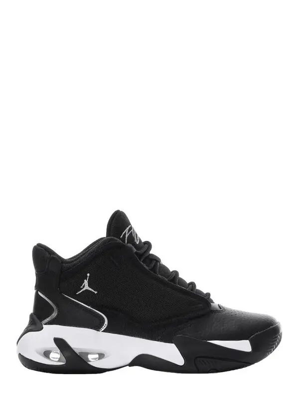 JORDAN Max Aura 4 Sneakers - Black/white/metallic Silver