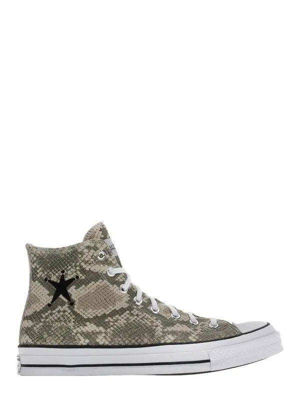 CONVERSE Chuck Taylor All Star 70 Hi Stussy Snakeskin - Grey/black/egret