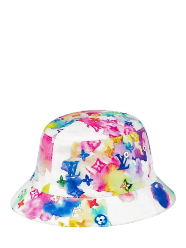 LOUIS VUITTON Monogram Watercolor Bucket Hat - Multicolor