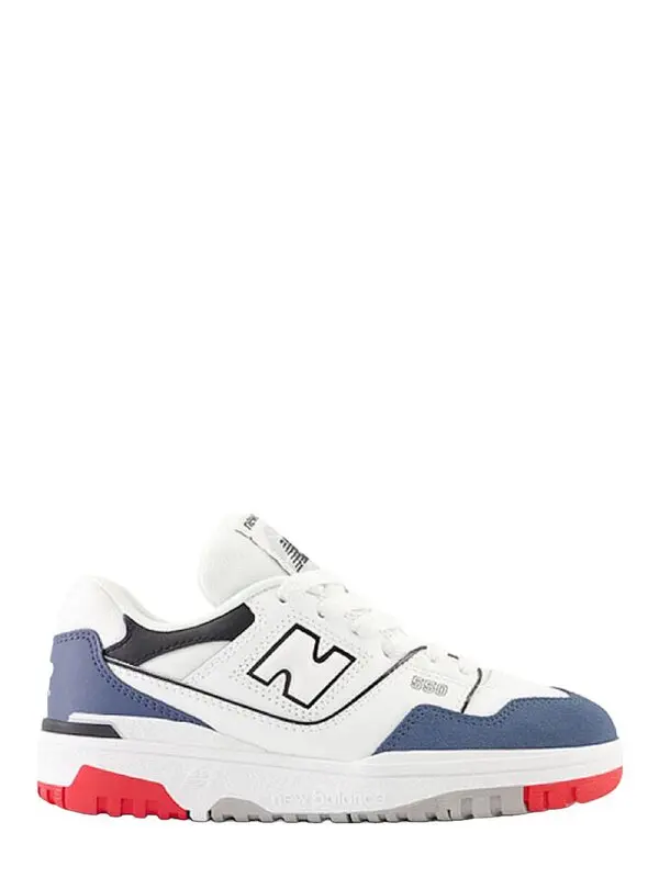 NEW BALANCE 550 Athletic Sneakers - White/navy Blue/red