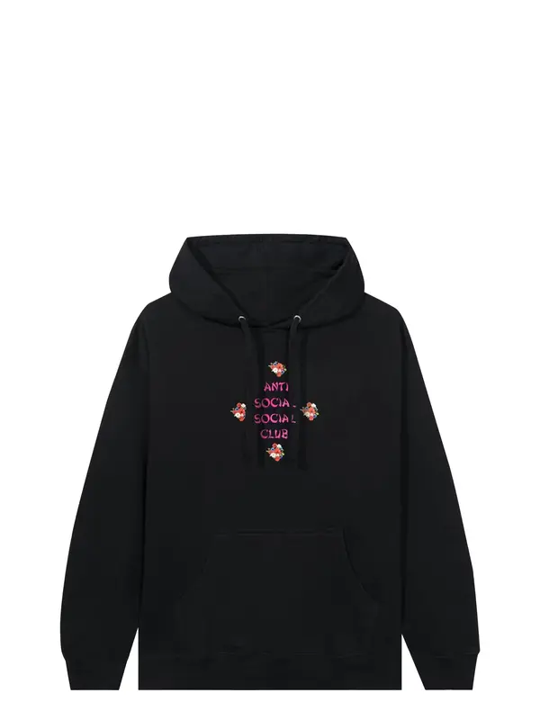 ANTI SOCIAL SOCIAL CLUB 2 Much Of Heaven Hoodie - Black