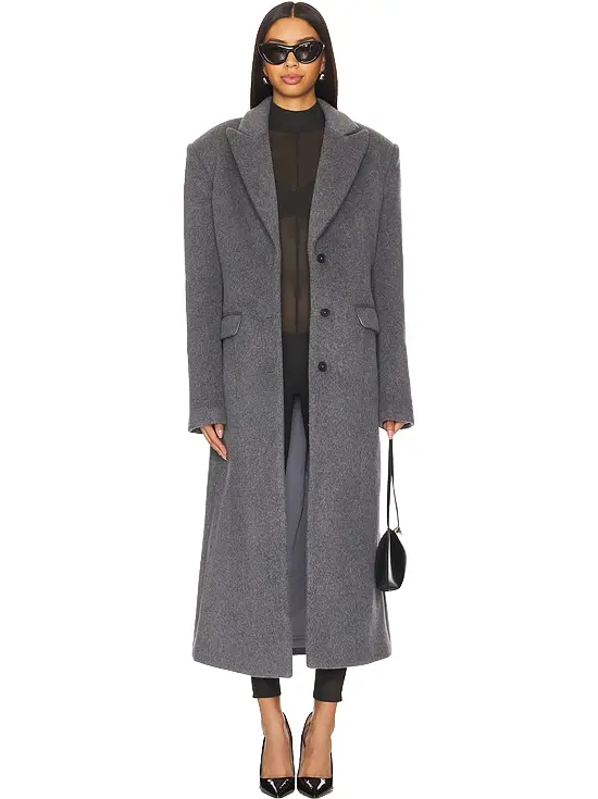 LOVERS AND FRIENDS Ellie Coat - Grey