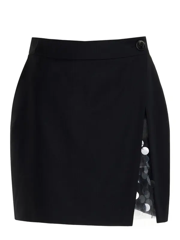 16Arlington Noelia Mini Skirt - Black