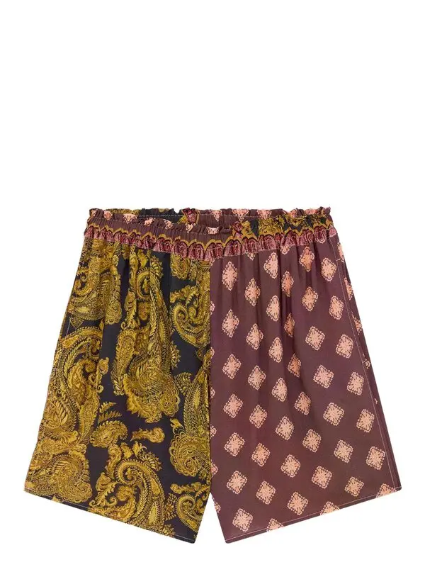 DONDE ESTEBAN Estrellitas Shorts - Brown