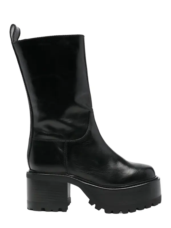 NICOLE SALDANA 70mm Stevie Boots - Black