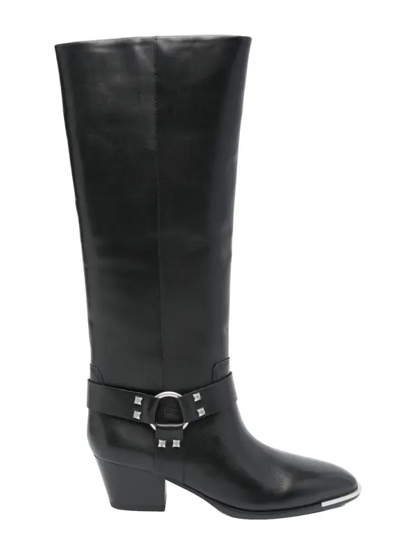 Ash 50mm Faith Boots - Black