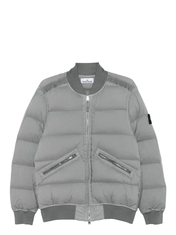 Stone Island Seamless Padded Jacket - Grey