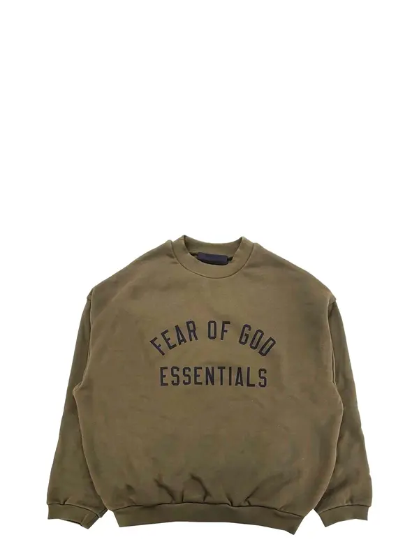 Fear Of God Logo-print Sweatshirt - Green