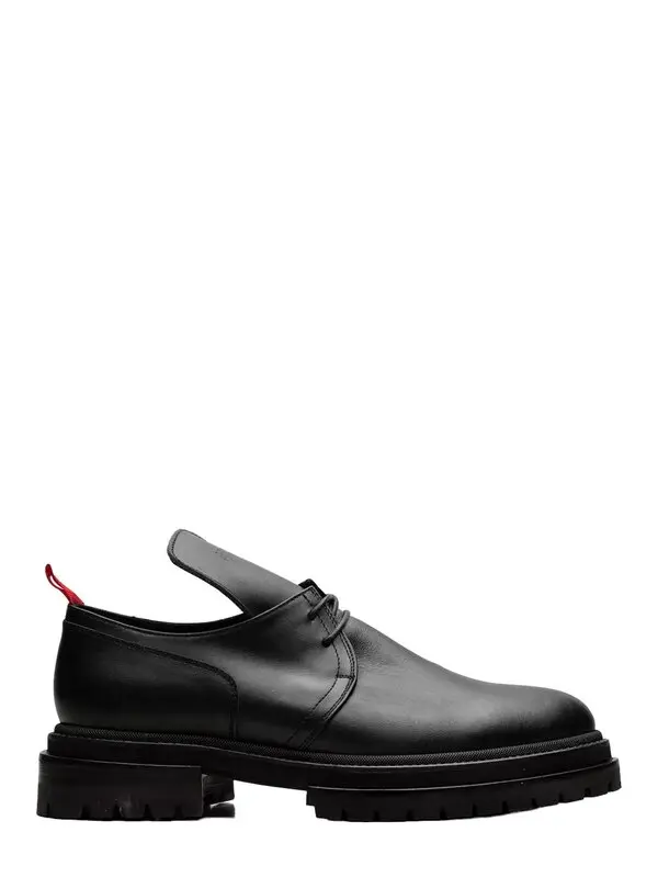 424 Leather Derby Shoes - Black