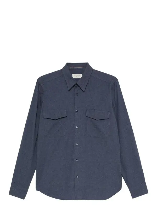 TINTORIA MATTEI 954 Cotton Shirt - Blue