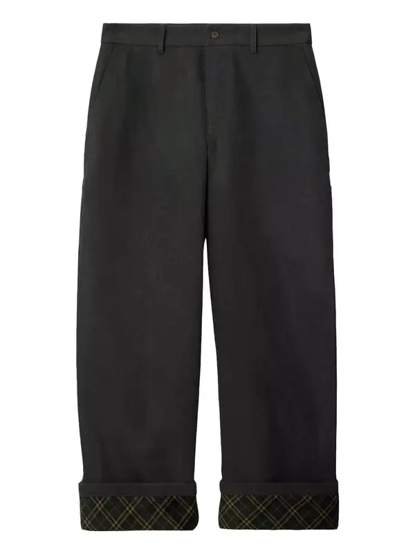 Burberry Cotton Carpenter Trousers - Grey