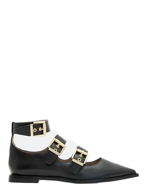 ALLSAINTS Susan Ballerina Shoes - Black