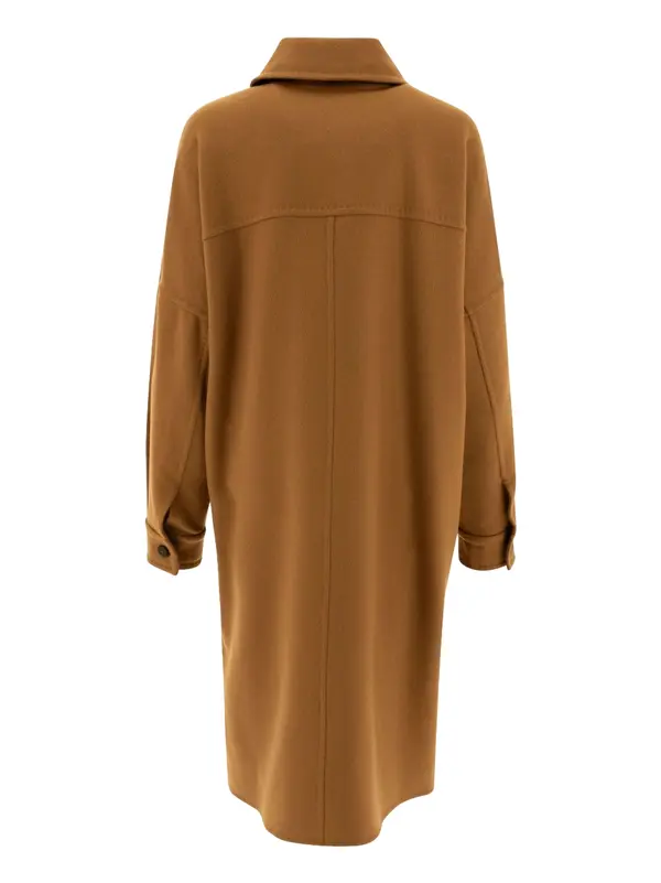 Max Mara Oversize Cashmere Coat - Brown