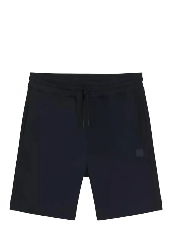 BOSS Logo Patch Track Short - Blue